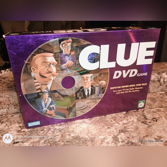 Hasbro | Toys | Hasbro Clue Dvd Game Purple Box | Poshmark
